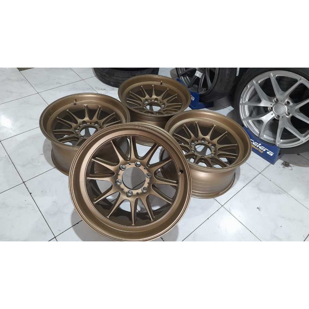 Jual VELG FORTUNER PAJERO HSR AMETH RING 18 LEBAR 95 PCD6X139.7 ET0 ...