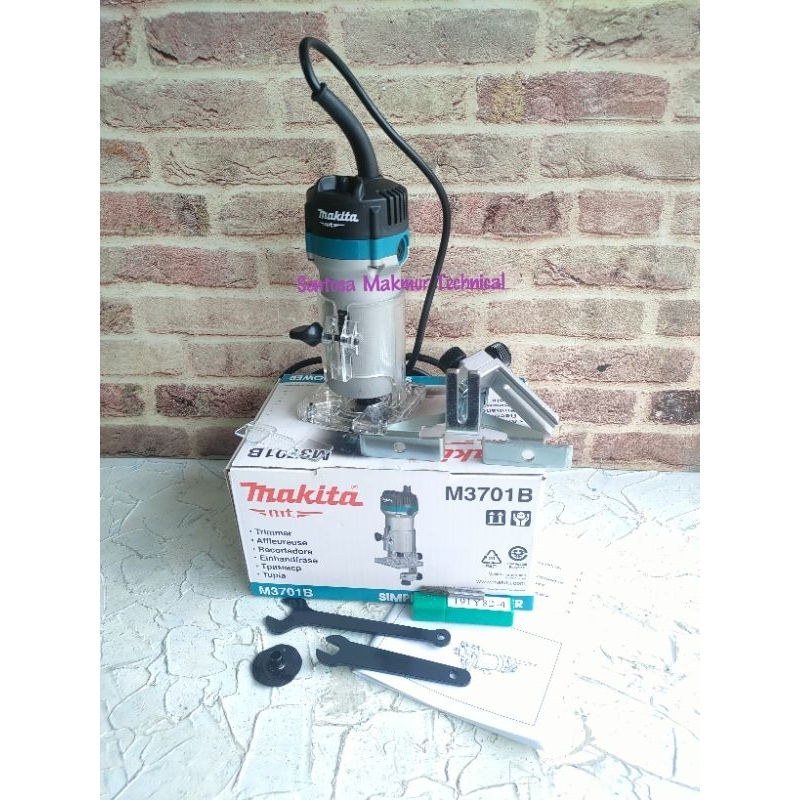 Jual MAKITA M3701B Wood Trimmer Router Botol Mesin Profil Kayu M 3701 B ...