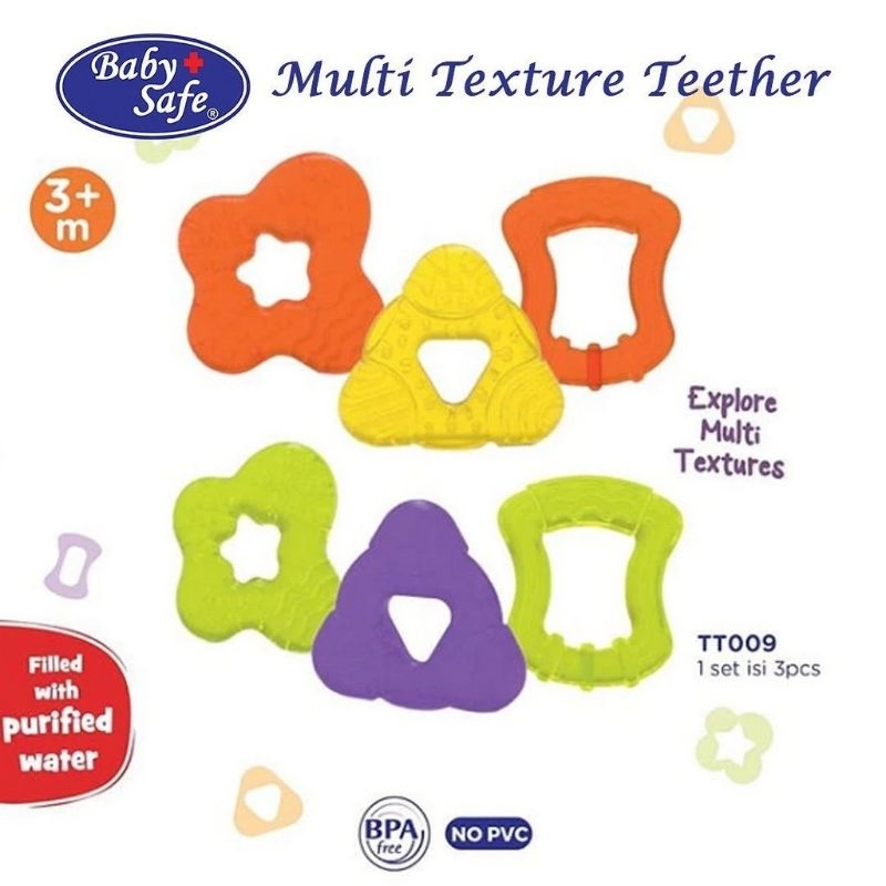 Jual TT009 Baby Safe Multi Texture Cooling Teether/ Gigitan Bayi ...