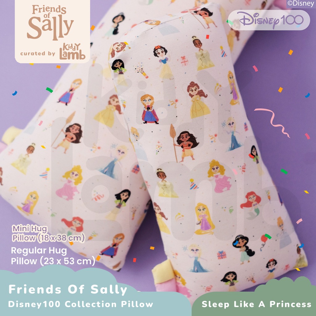 Jual Friends of Sally x Disney 100 Princess Series Hug Pillow / Bantal ...