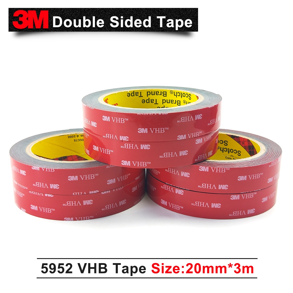 Jual Double tape 3M VHB 24mm x 4,5 meter - Lem 3M - Double tape ...
