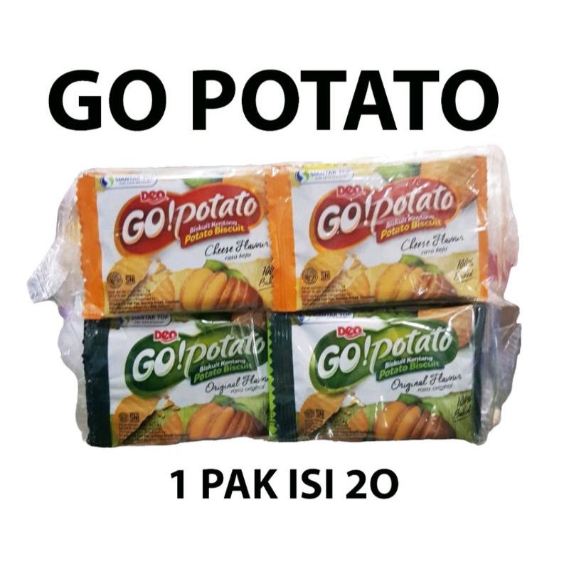 Jual GO POTATO (1 PACK ISI 20) | Shopee Indonesia