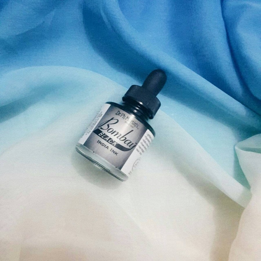 Jual Dr Ph Martins Bombay Calligraphy Ink (Black) | Shopee Indonesia