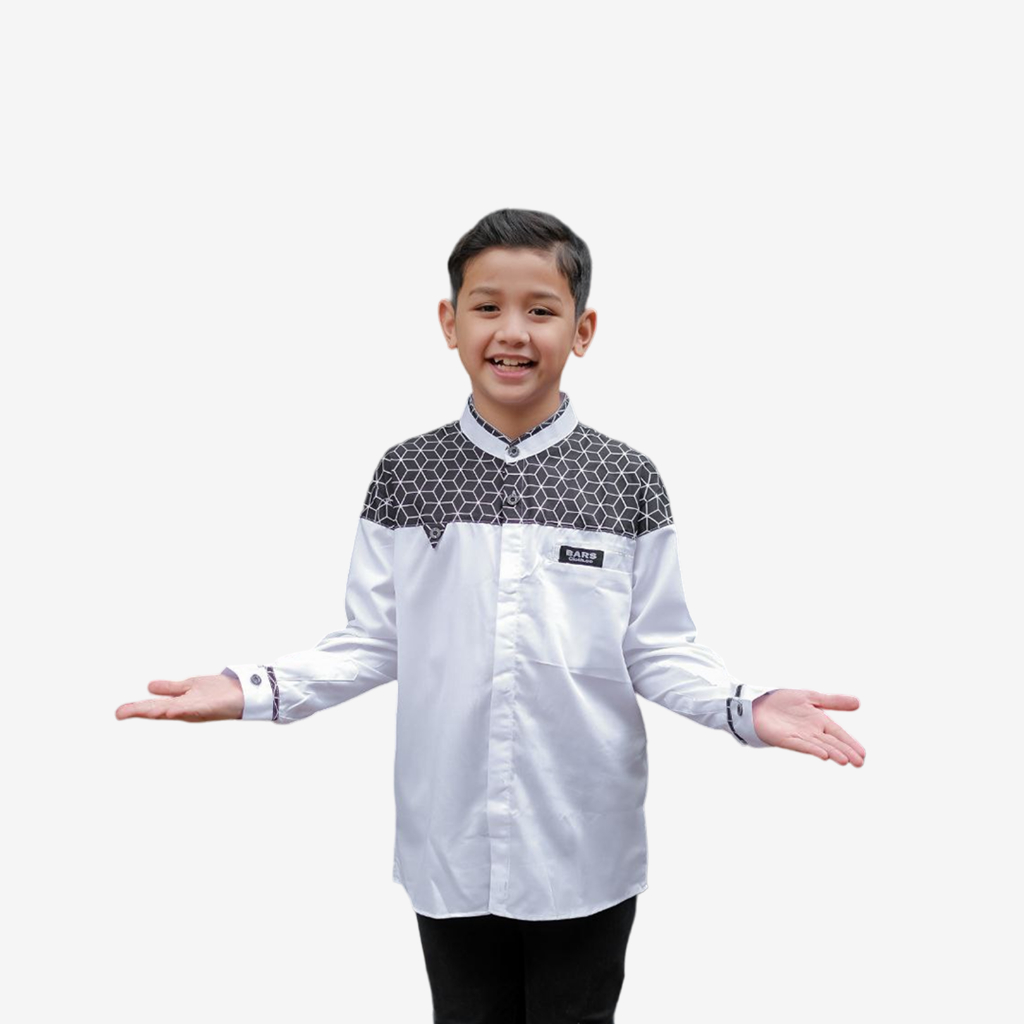 Jual BARS CLOTH.CO Baju Lebaran Couple Pasangan 2024 Kemeja Koko Ayah ...