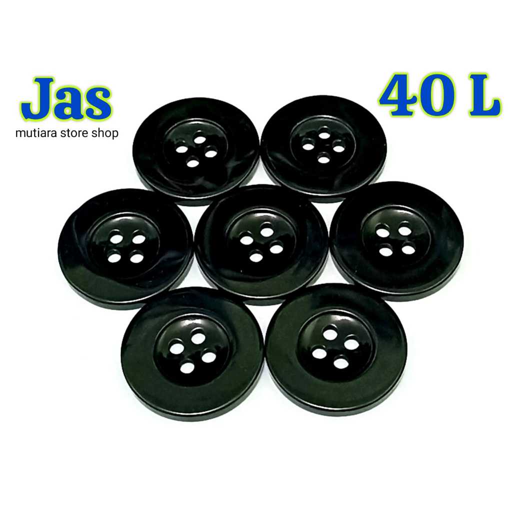 Jual Isi 12 Pcs Kancing Jas Size 40 L / 2,5 Cm ( Ecer ) | Shopee Indonesia