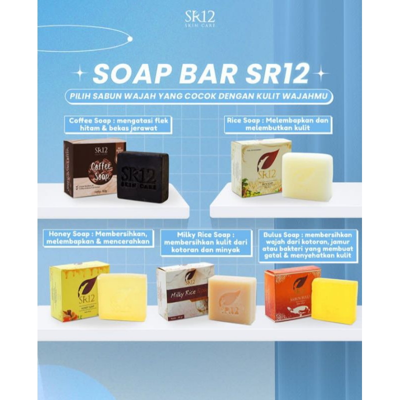 Jual Varian Sabun SR12 (Bulus, Rice, Coffee, Honey, Milky Rice ...