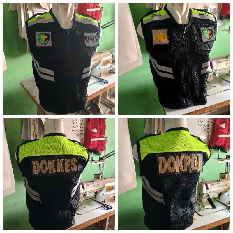 Jual Rompi dokpol rompi dokkes logo baru | Shopee Indonesia