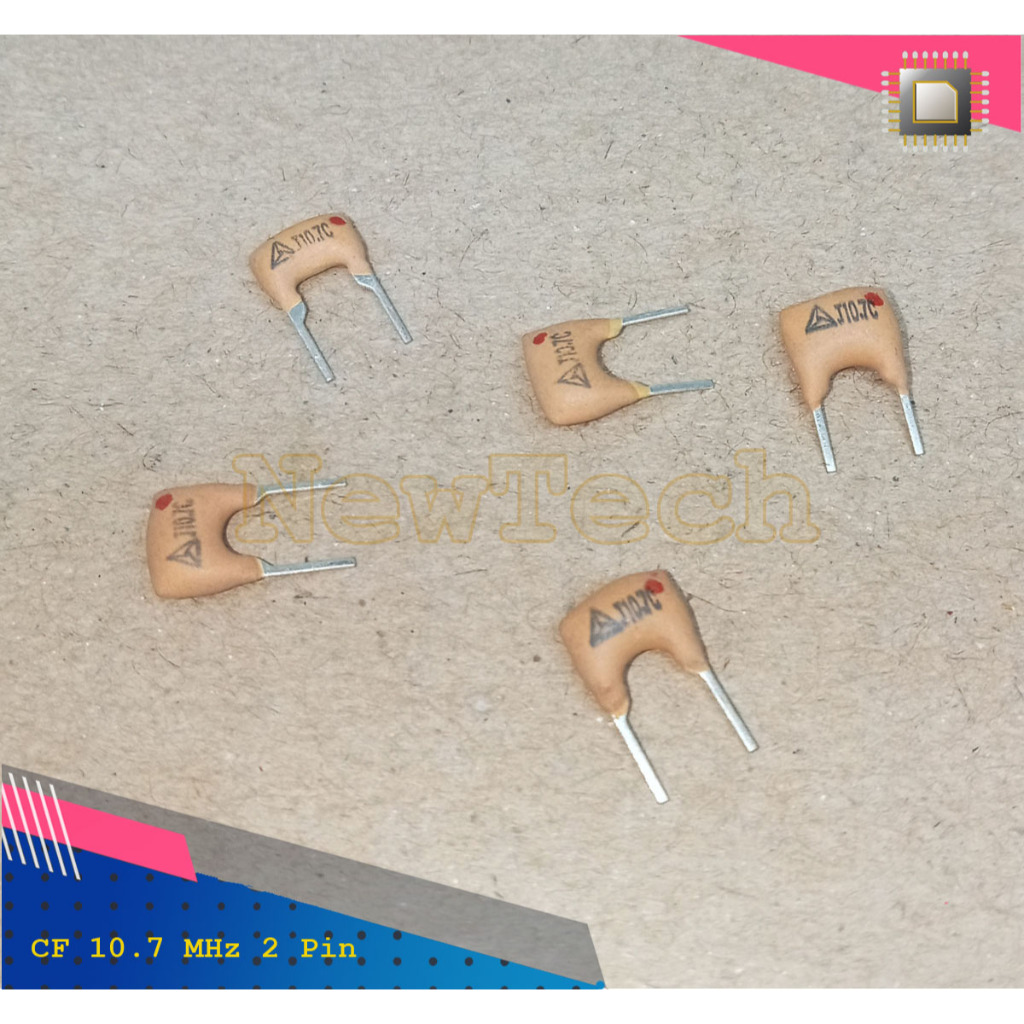 Jual Ceramic Filter CF 10,7 10.7 10 7 2pin 2 pin 2p 10,7Mhz 10.7Mhz ...