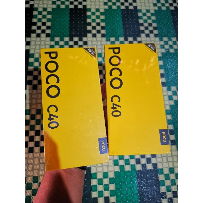 Jual poco c40 4/64 garansi resmi | Shopee Indonesia