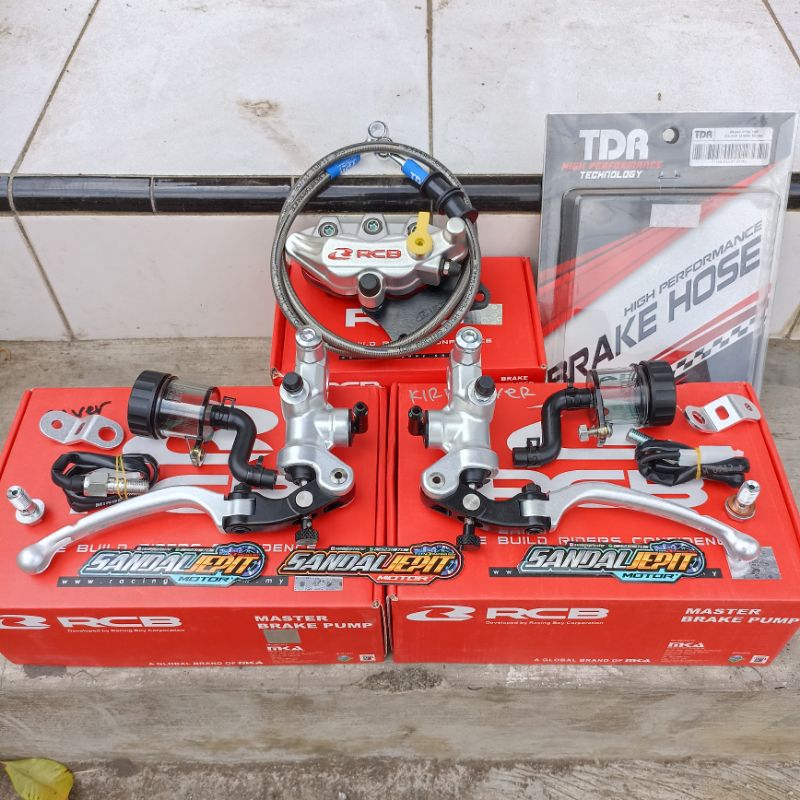 Jual PAKET SET MASTER KALIPER RCB RACING BOY MASTER REM RCB RADIAL S1 NMAX PCX ADV KIRI KANAN ...