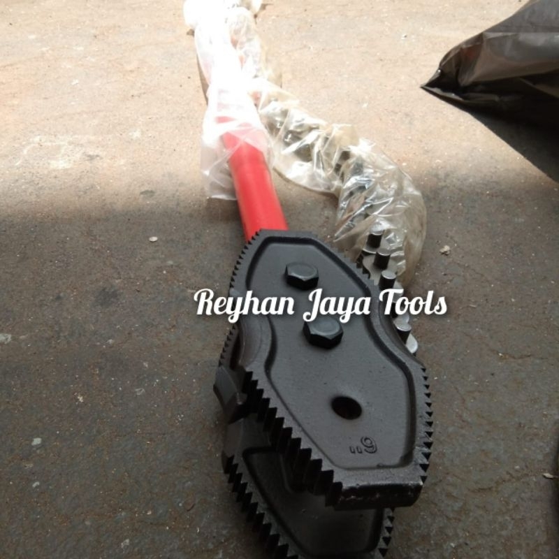 Jual Kunci pipa rantai 4 inch SANDS Chain pipe wrench 4 inch heavy duty ...