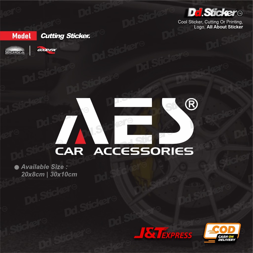 Jual stiker AES logo (cutting sticker) | Shopee Indonesia