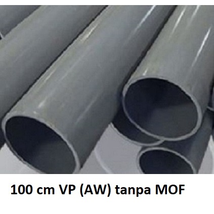 Jual Pipa PVC Rucika JIS abu 3" 3 in inch inci harga per meter meteran ...