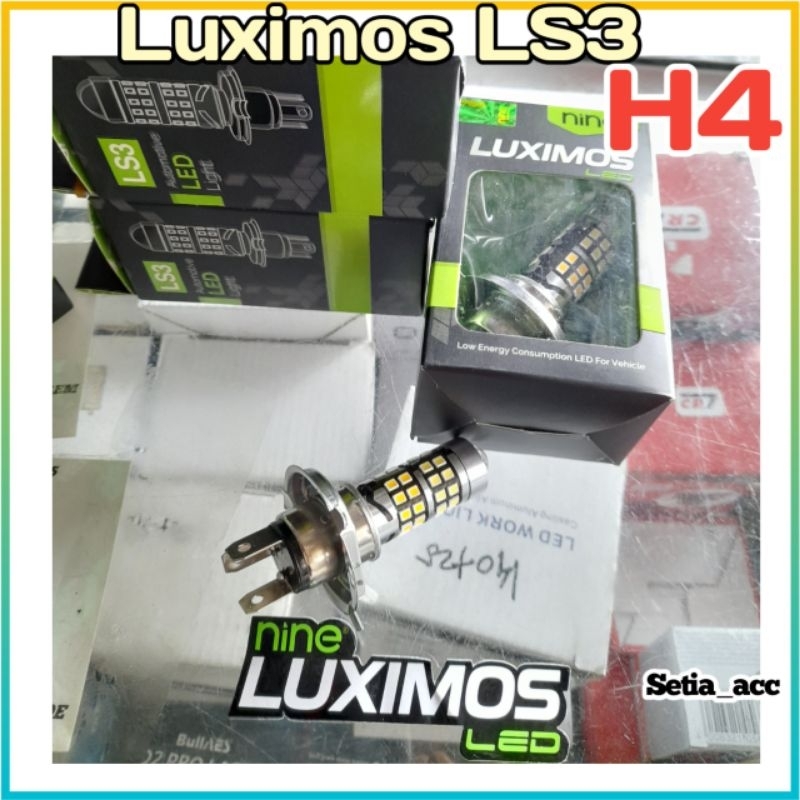 Jual Lampu Utama Led H4 LS3 Luximos Kuning Putih CB150R NINJA VERZA ...