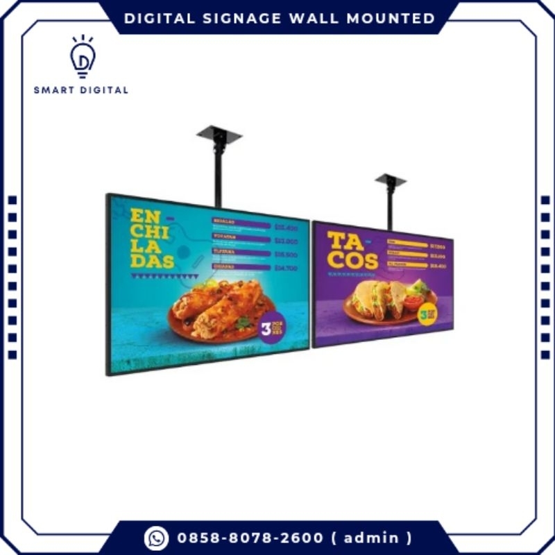 Jual DIGITAL SIGNAGE WALL MOUNTED ANDROID TOUCHSCREEN 43 INCH ...