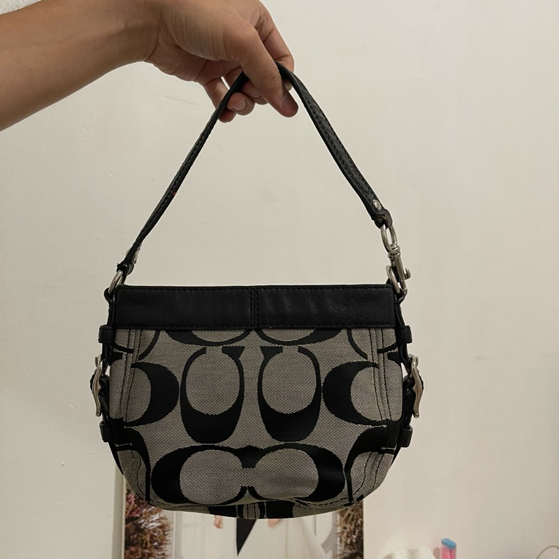 Jual Coach Vintage Signature Zoe Mini ORIGINAL | Shopee Indonesia