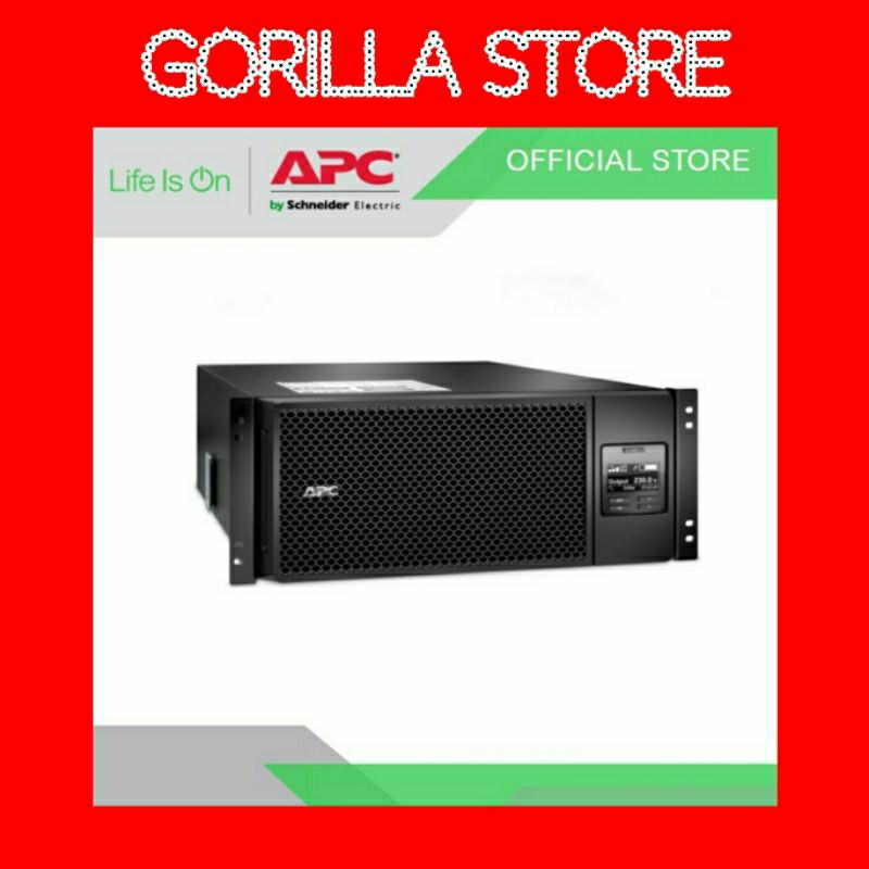 Jual Ups Apc Smart Ups Srt 6000va Rm 230v Srt6krmxli Shopee Indonesia