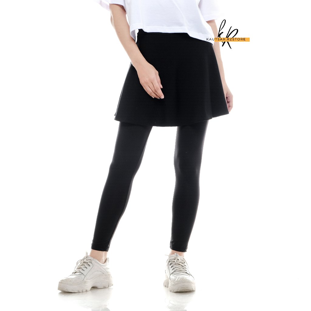 Jual Legging Rok Olahraga Wanita Skirt Sport Jogging Renang Sepeda Lari Zumba Senam Aerobik ...