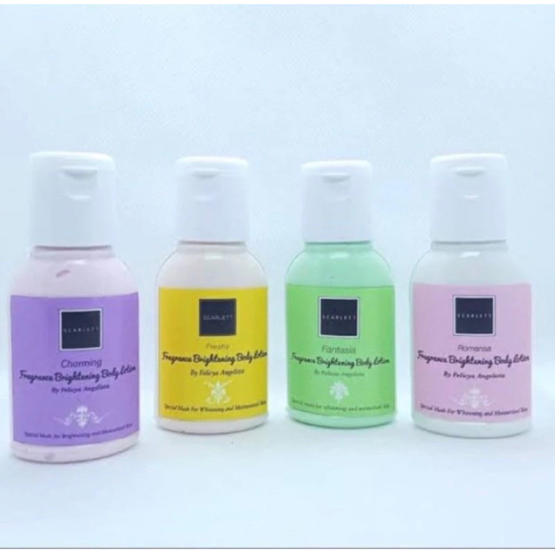 Jual Scarlett Mini Body lotion Lengkap Semua Varian / | Body Care ...