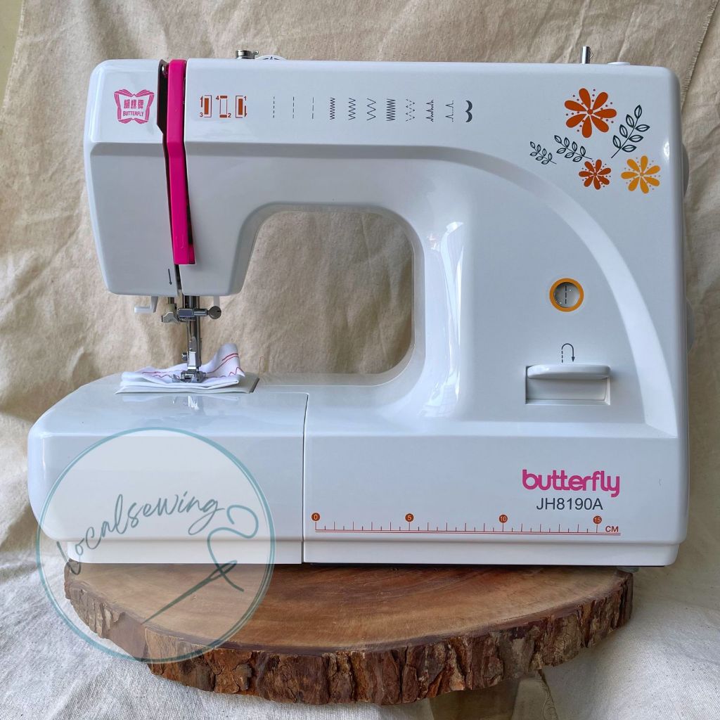 Jual Butterfly Mesin Jahit Portable JH8190A / Mesin Jahit Portable ...