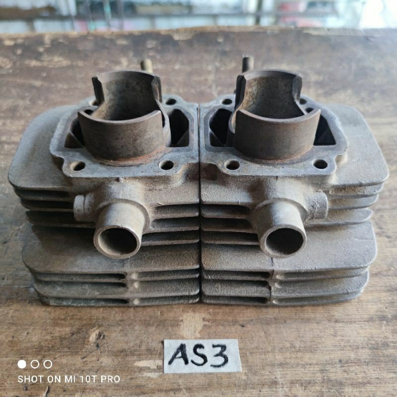 Jual Cylinder Blok Only Set Yamaha AS3 Original Yamaha Japan | Shopee ...