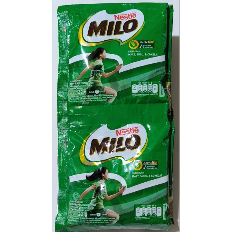 Jual Nestle Milo sachet renceng 10 pcs | Shopee Indonesia