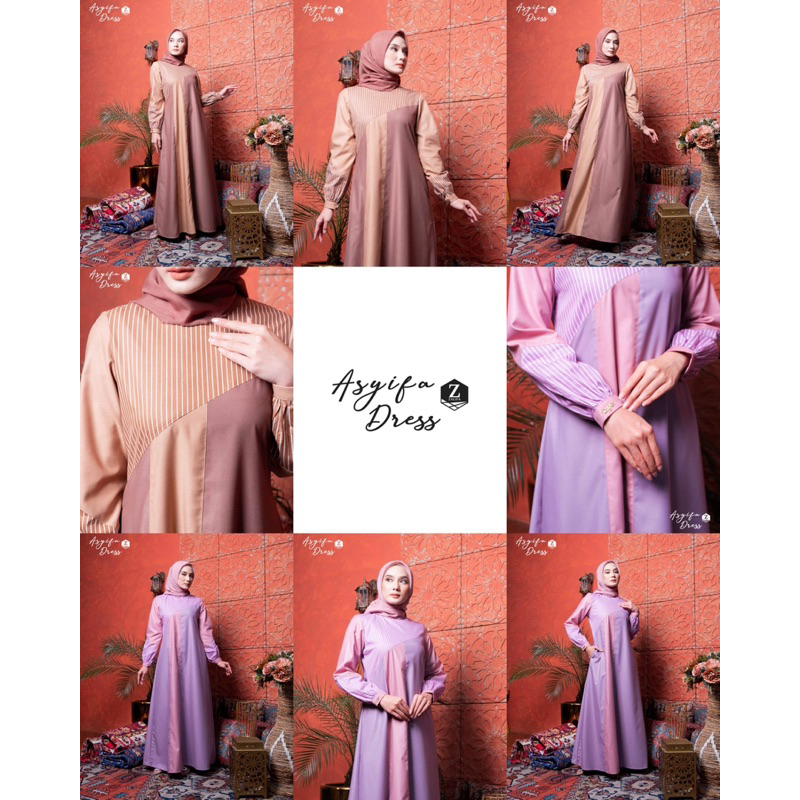 Jual ASYIFA DRESS ZALIFA | Shopee Indonesia