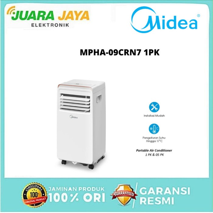 Jual MIDEA MPHA-09CRN7 / MPHA09CRN7 AC portable 1PK | Shopee Indonesia