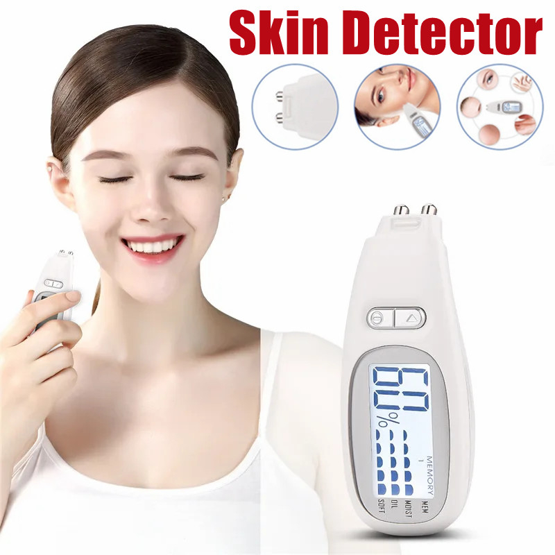 Jual Digital Skin Analyzer Alat Ukur Tes Tester Kelembaban Oil ...