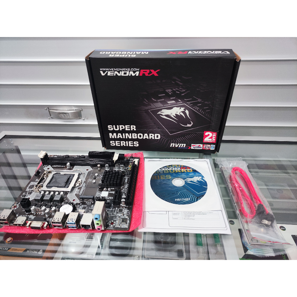 Jual MOBO VENOMRX H81 LGA1150 WITH NVME (AA) | Shopee Indonesia