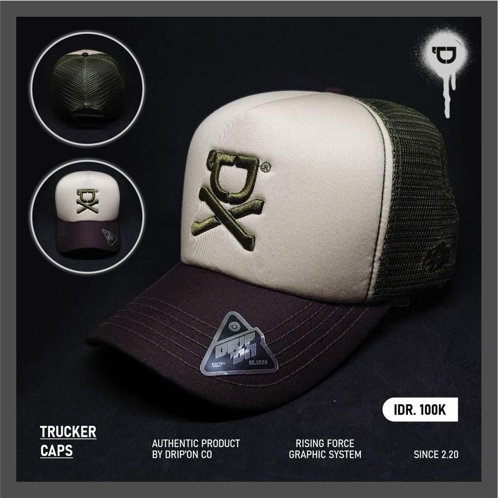 Jual DRIPON Topi Jaring Pria Proshop Trucker Distro Skaters Original ...