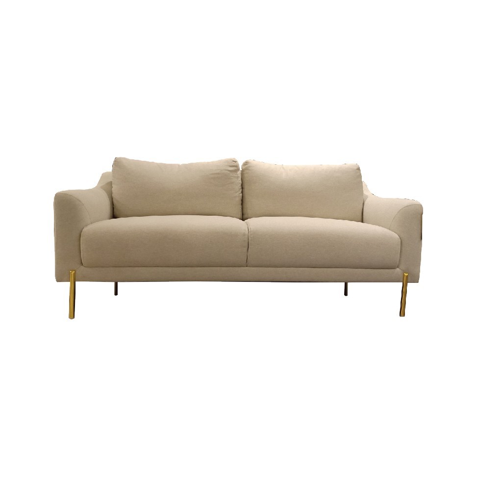 Jual Atria Art Sofa Ruang Tamu 2 Seat Fabric Cream | Shopee Indonesia