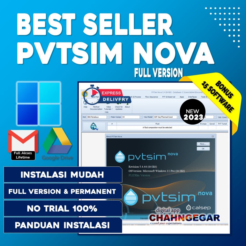Jual PVTsim Nova 2023 Full Version Software | Shopee Indonesia