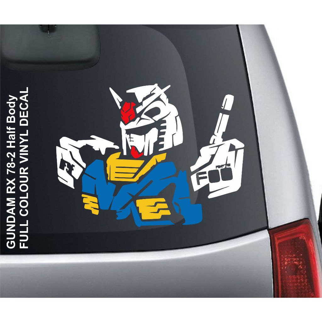 Jual Sticker Cutting Gundam RX 78-2 Amuro Ray Bandai | Shopee Indonesia