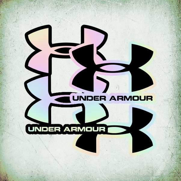 Jual STICKER HOLOGRAM LOGO BRAND UNDER ARMOUR | Shopee Indonesia