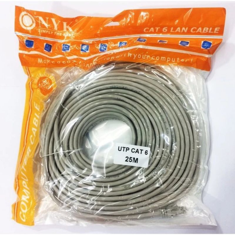 Jual Kabel Lan Cat 6 Siap Pakai Baru Berbagai Ukuran | Shopee Indonesia