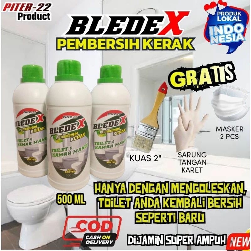 Jual PITER 22 : BLEDEX | PEMBERSIH KERAMIK | PEMBERSIH KERAK ...