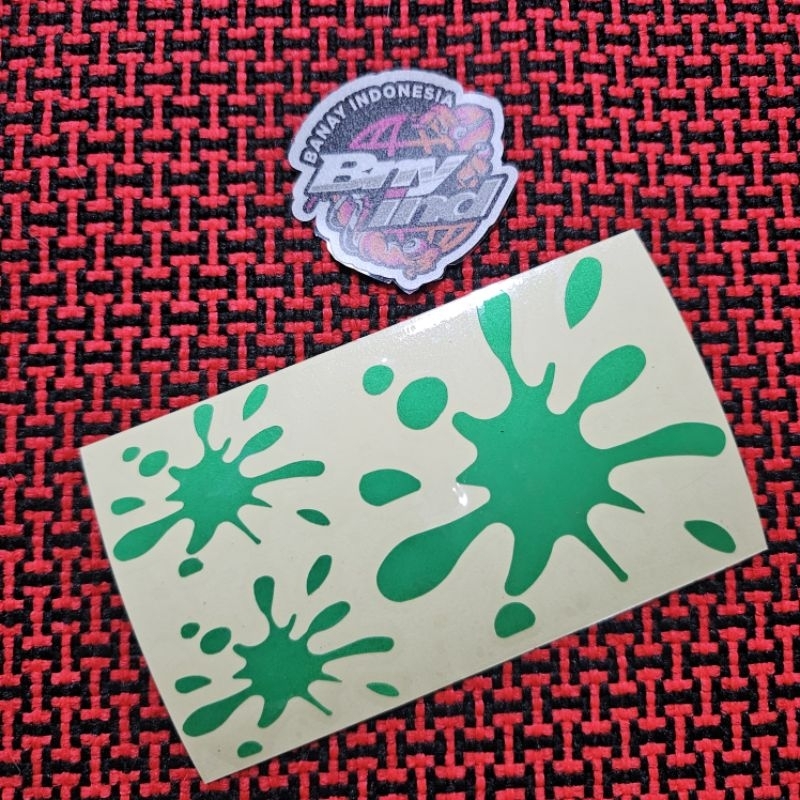 Jual Stiker Crot Sticker Bercak Isi 3 Cutting | Shopee Indonesia