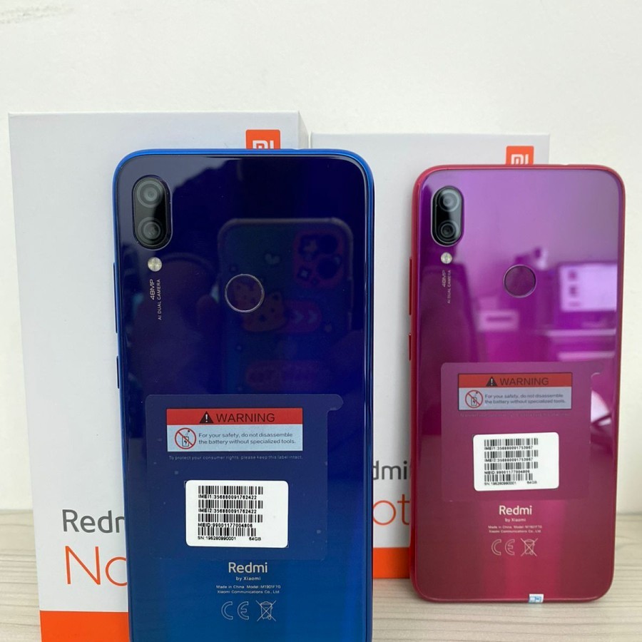 Jual XIAOMI REDMI NOTE 7 6GB 128GB GARANSI 1 TAHUN DISTRIBUTOR | Shopee Indonesia