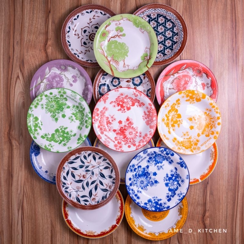 Jual Aneka Piring makan keramik/Piring hias/Piring cantik/Piring ...
