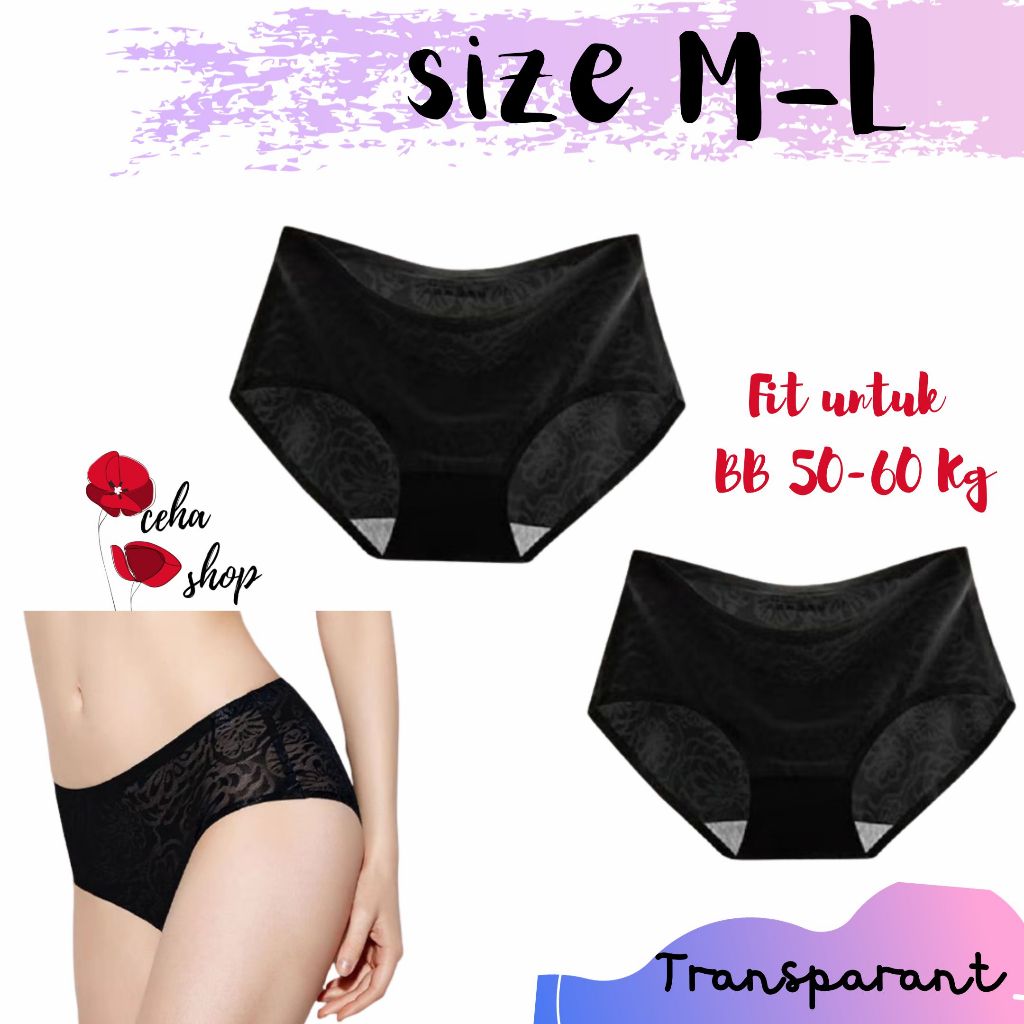 Jual Celana Dalam Wanita Transparan Sexy Soft Import CD Pakaian Dalam Cewek Transfaran Seamless ...