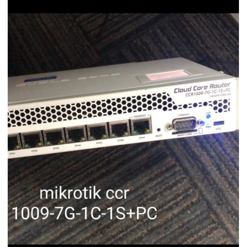 Jual Mikrotik ccr 1009-7G-1C-PC | Shopee Indonesia