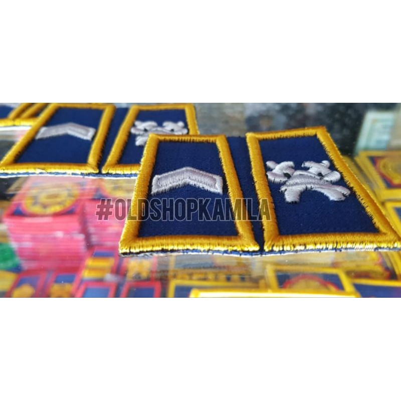 Jual pangkat PDL lapangan pemadam damkar 2a IIa PNS Lis kuning | Shopee ...