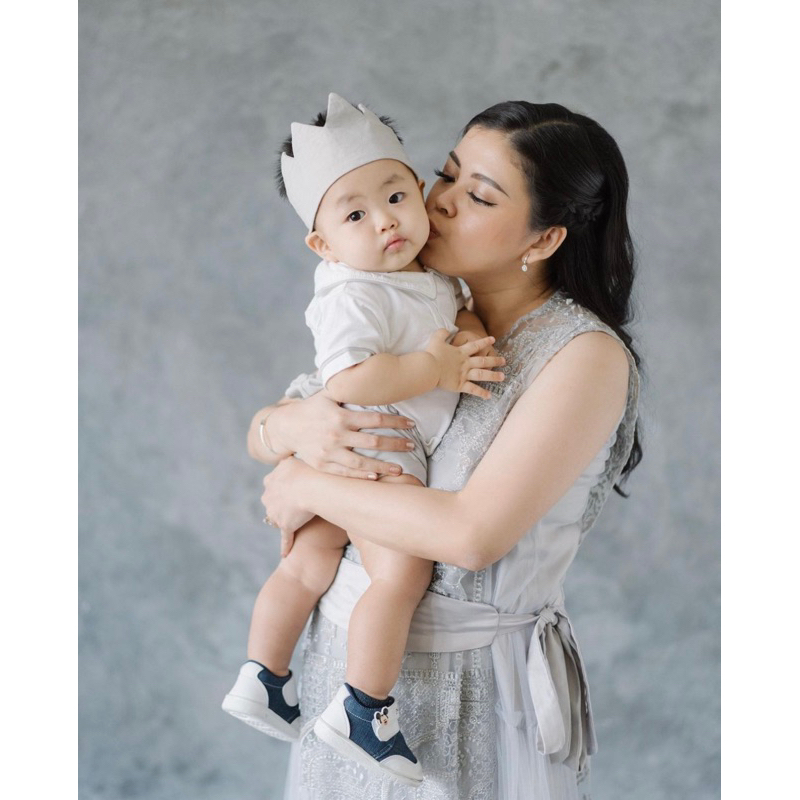 Jual MINIMAPA - Setelan bayi cowok dress baby cewek set mahkota bandana ...