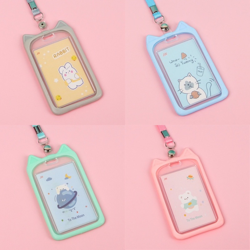 Jual TEMPAT GANTUNGAN KARTU ID CARD HOLDER NAME CARD TAG KALUNG NAMA ...