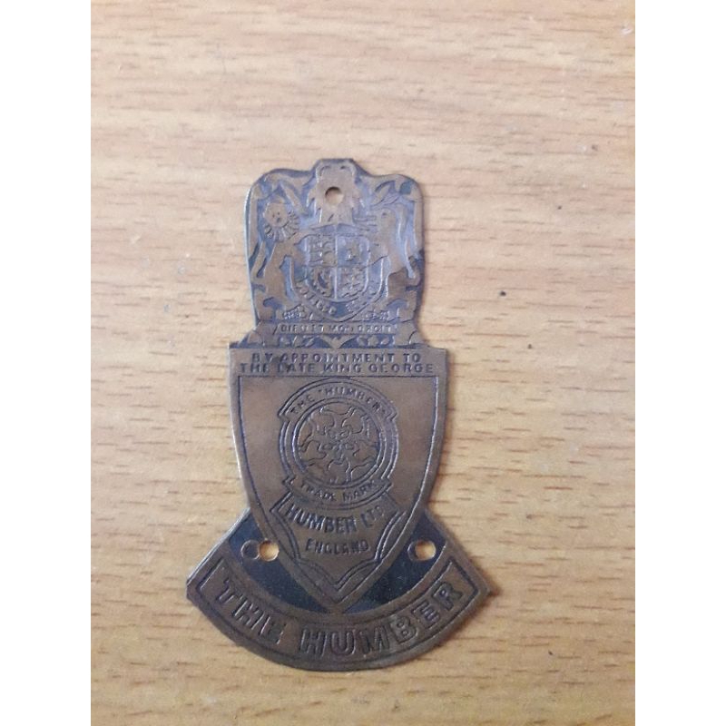 Jual plat humber plat sepeda onthel humber merk sepeda onthel emblem ...