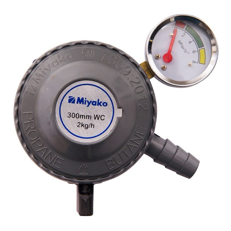 Jual Regulator MIYAKO RMS-201 m/Kepala gas MIYAKO/Regulator low ...