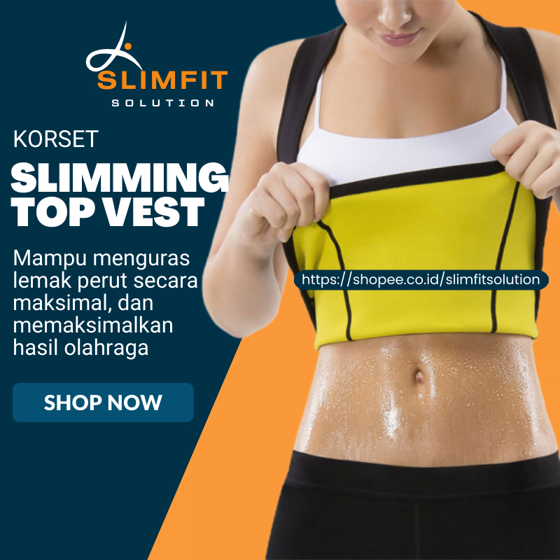 Jual Baju Pelangsing Pembakar Lemak CAMI Tengtop Pengecil Perut Buncit ...