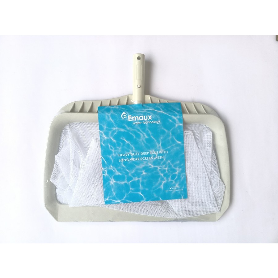 Jual Peralatan Kebersihan Kolam Renang Hand Skimmer Leaf Rake Emaux ...