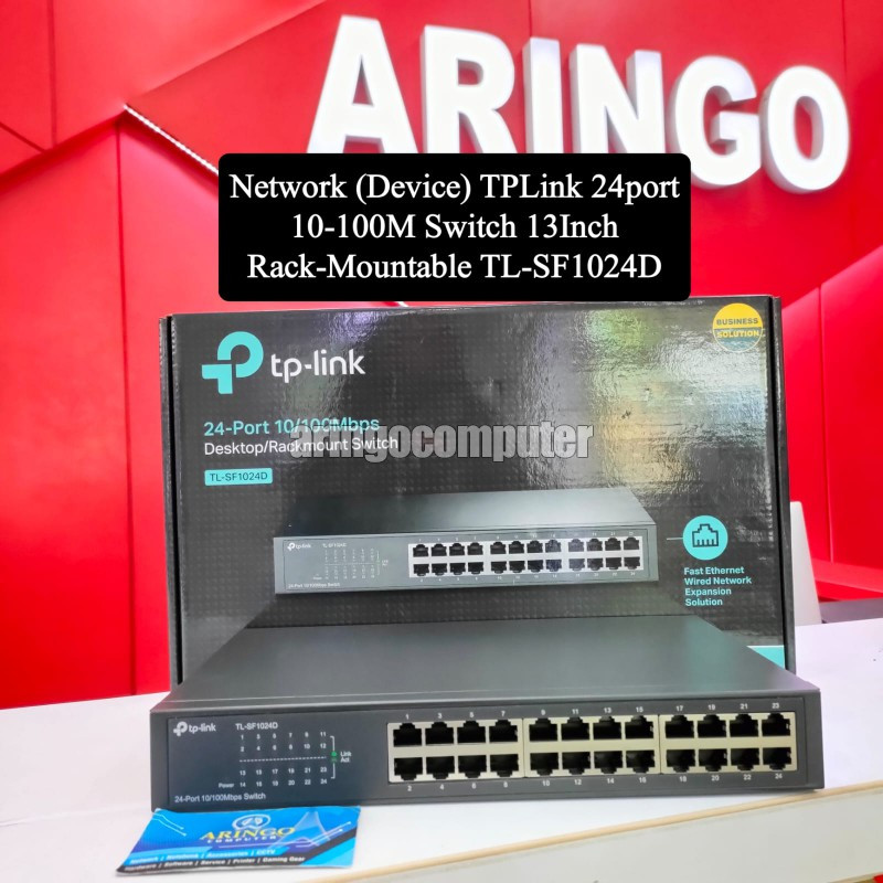 Jual Network (Device) TPLink Switch 24 Port TL-SF1024D Rackmount ...